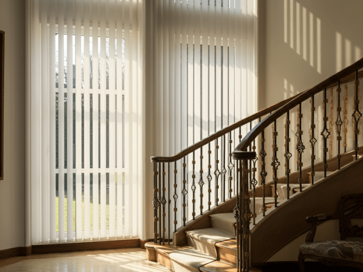 Window Treatments for High Windows | Made in The Shade