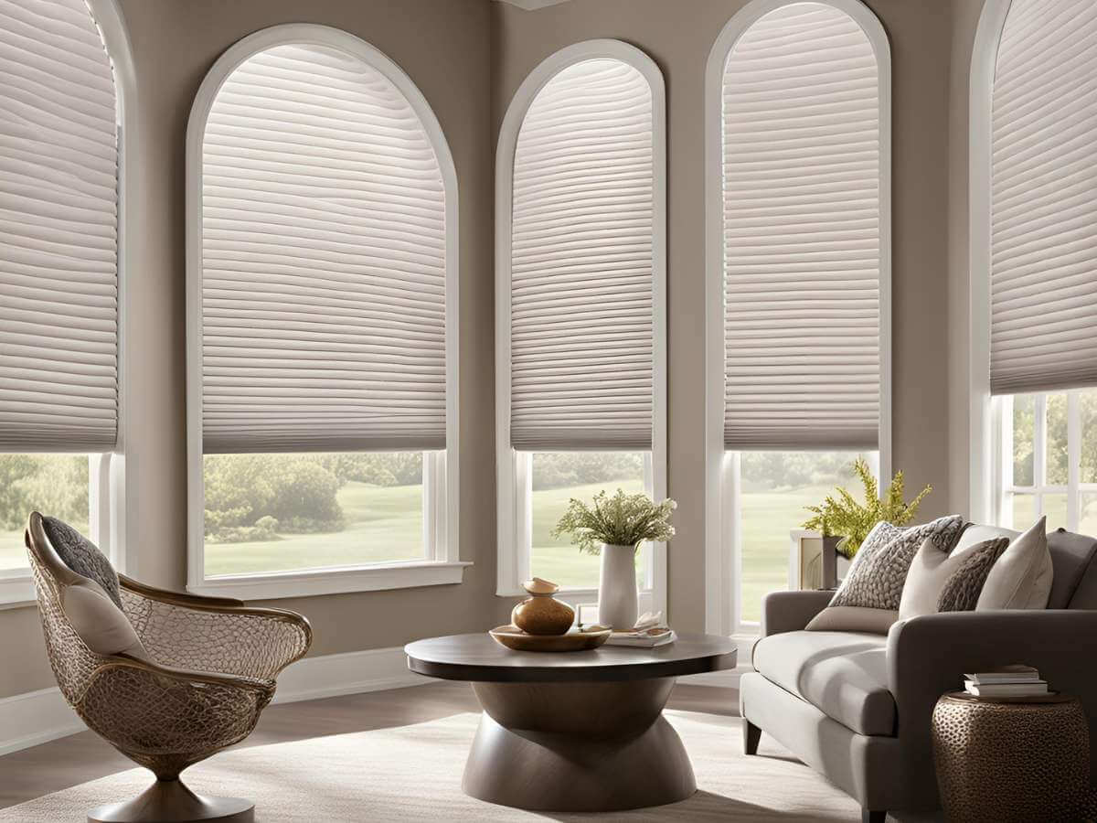 Choosing the Perfect Shades for Arched Windows
