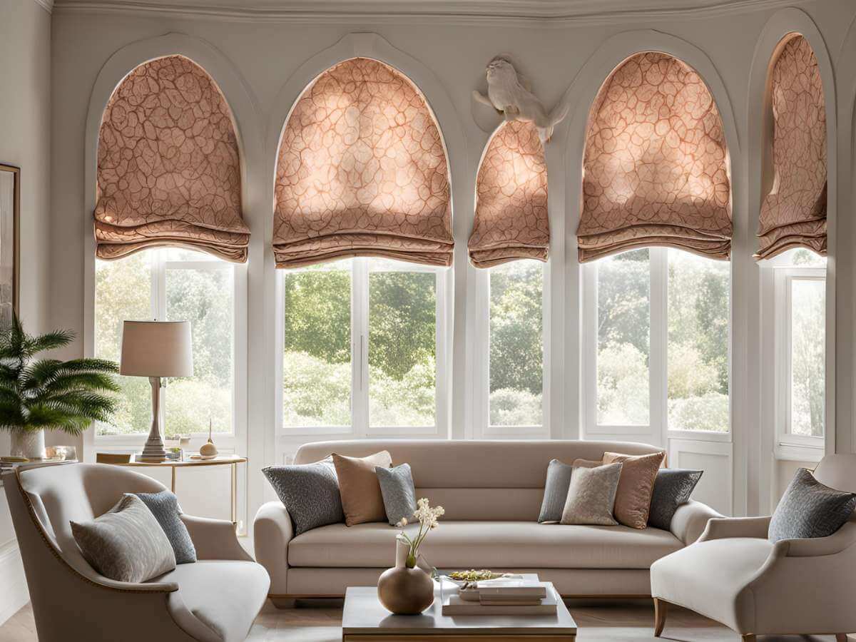 Choosing the Perfect Shades for Arched Windows