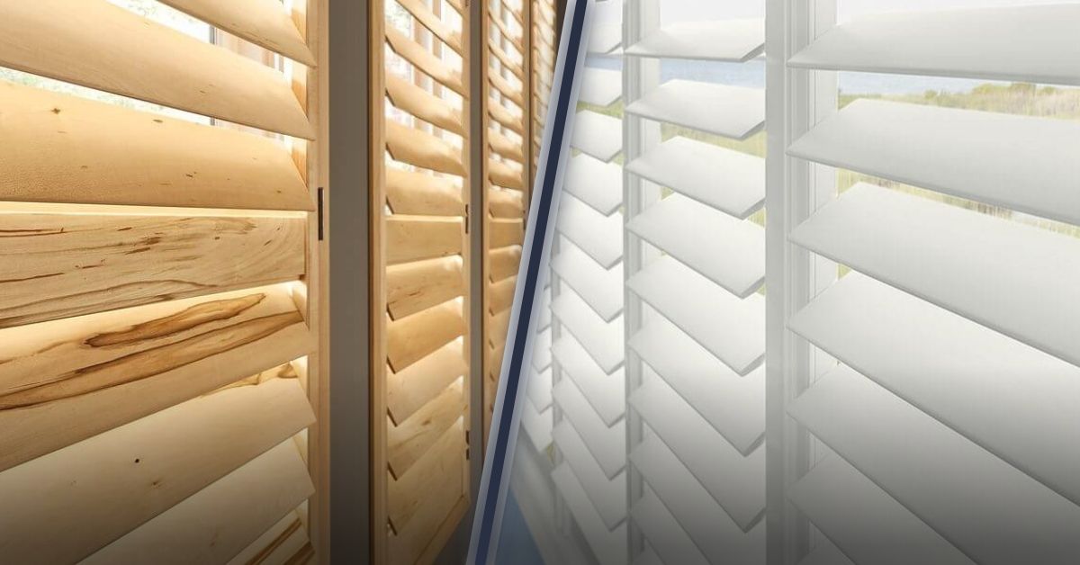 Wood Shutters vs Composite Shutters: Pros & Cons